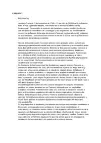 Carracci y Caravaggio - Docsity