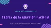 Teoria de la Elección racional - Docsity