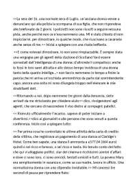 Testo Giallo Enigmatico | Esercizi di Italiano | Docsity