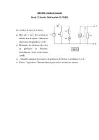 Devoir électronique fondamentale - Docsity