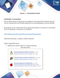 Herramientas pseint - Docsity