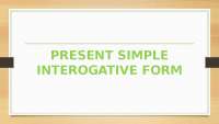Present simple , gramatica inglesa concepts - Docsity
