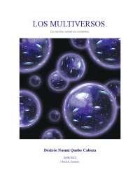Los multiversos, los multiples universos - Docsity