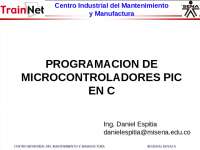 Programacion de microcontroladores pic - Docsity