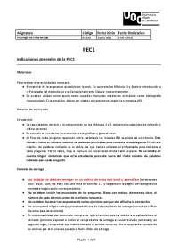 Feedback de la pec 3 de psicología del aprendizaje - Docsity