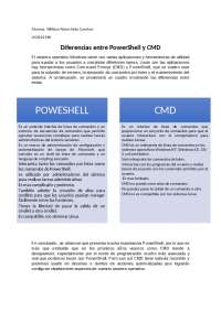 Powershell vs cmd difernecias - Docsity