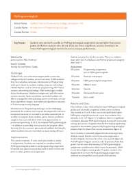 My Programming Lab - Docsity