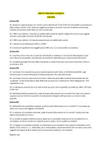 PANIERE ECAMPUS DIRITTO TRIBUTARIO AVANZATO - MULTIPLE PROF. POLLARI ...