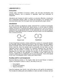 Acid base extraction lab report organic chemistry - Docsity