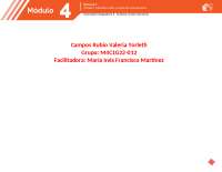 Actividad integradora 1 modulo 4 - Docsity