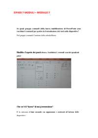 EIPASS 7 MODULI - MODULO 7 - Docsity