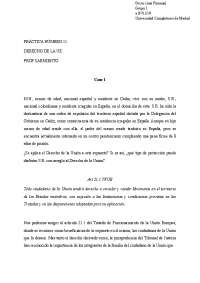 Practica derecho comunitario Ucm - Docsity