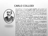 Carlo Collodi - vita, opere, stile e filmografia - Docsity