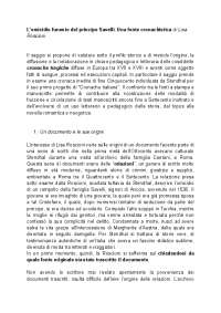 Lisa Roscioni - L'omicidio del principe Savelli. Una fonte ...