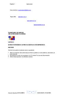 Matrices particionadas - Docsity