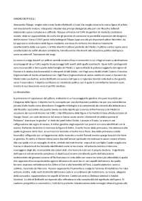 Sandro Botticelli vita e opere - Docsity