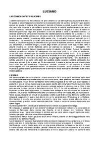 Latino | La Seconda-Sofistica Luciano - Docsity