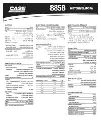 Motoniveladora CASE 885B - Docsity