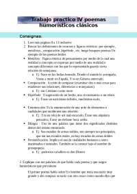 Poemas humorísticos clásicos - Docsity