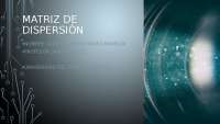 Matriz de dispersion - Docsity