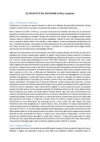 GLI ARCHITETTI DEL PARTENONE Di Rhys Carpenter - Docsity