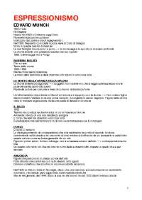 Espressionismo Tedesco - Docsity