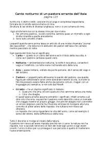 Canto notturno di un pastore errante dell'asia - Leopardi - Docsity