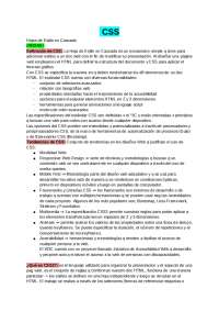 CSS estilos de HTML - Docsity