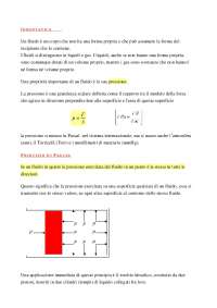 Idrostatica , Fluidi - Docsity