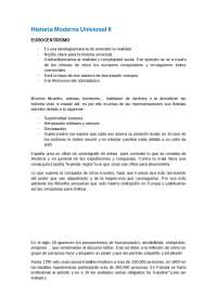Historia Moderna Universal II - Docsity