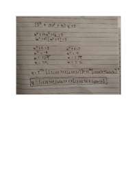 Advanced Mathematics Equations - Docsity