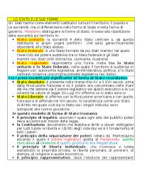 LO STATO E LE SUE FORME .Gli Stati hanno come elementi costitutivi ...