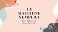 Macchine semplici: Powerpoint con esempi - Docsity