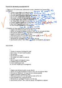 Exercicis complement directe - Docsity