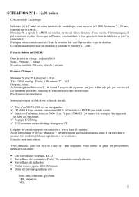 Cas concret infirmier corrigé: questions avec réponses | Exercices ...