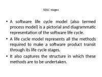 Software Development Lifecycle - Docsity