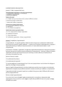 Comportamento Organizzativo - Luca Gnan - Docsity