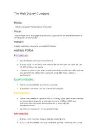 Trabajo sobre disney - Docsity