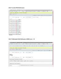 Actividad SQL - Scripts para la consulta - Docsity