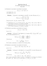 Solución sesión 10 Funciones concavas convexas Solucion | Ejercicios de Matemáticas | Docsity