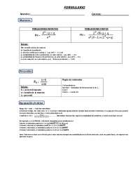 Formularios de probabilidad - Docsity