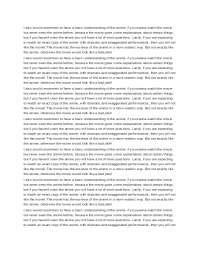 Basic understanding of the anime - Docsity