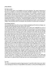 Vita e Opere di Emily Bronte in lingua Inglese - Docsity