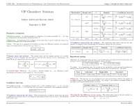 Business statistics cheat sheet - Docsity