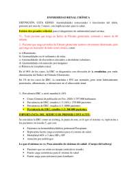 Resumen Guías KDIGO enfermedad renal crónica - Docsity