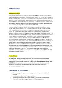 Vanguardismo y contexto histórico. - Docsity