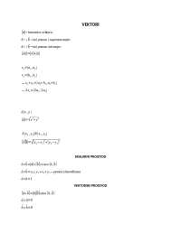 Vektori formule i beleske | Vežbe' predlog Matematika - Docsity