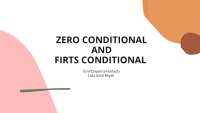 Zero y firts condicional - Docsity