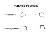 Cycloadditions Pericyclic Reaction Notes - Docsity