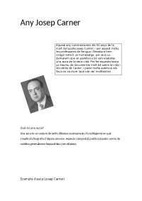 Josep carner caracteristiques muy util - Docsity